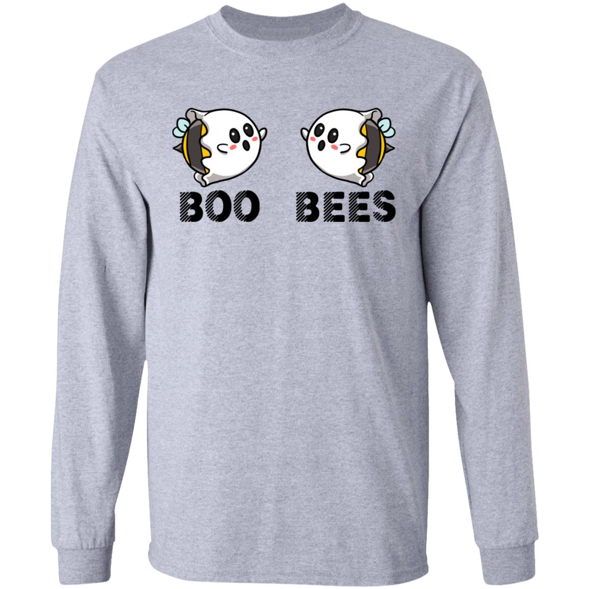 Boo Bees Funny Halloween Bo-obs Hoodie - Sweatshirt - Long Sleeve | CubeBik
