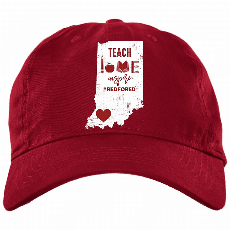 Wear Red For Ed | Teach Love Inspire Red For Ed Indiana Teacher ...