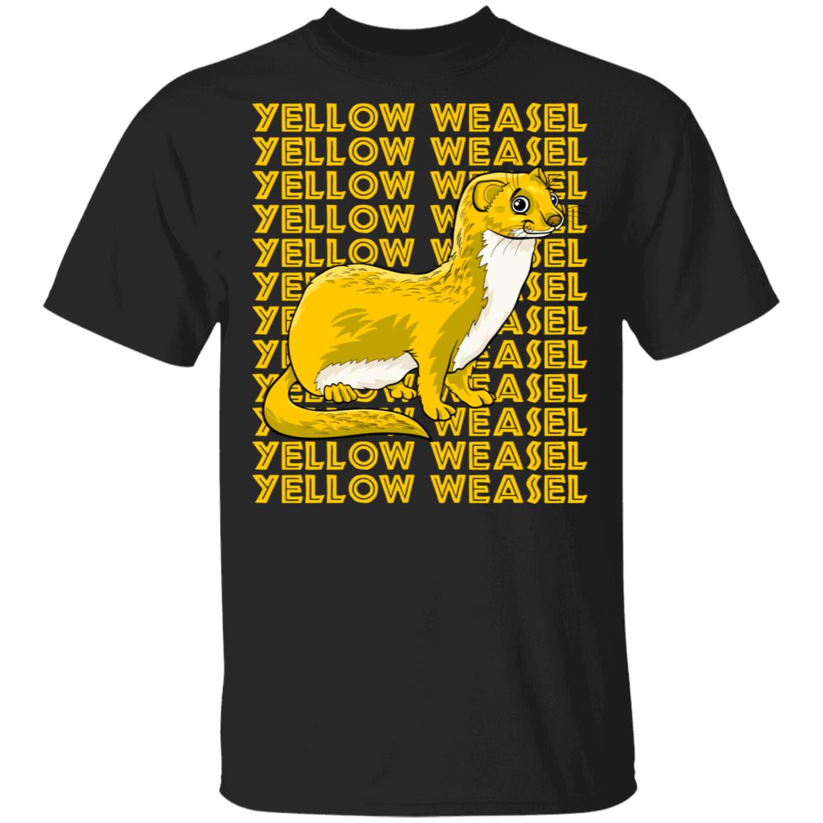 Funny Fottball Shirt | Yellow Weasel T-Shirt - Funny Football Shirt ...