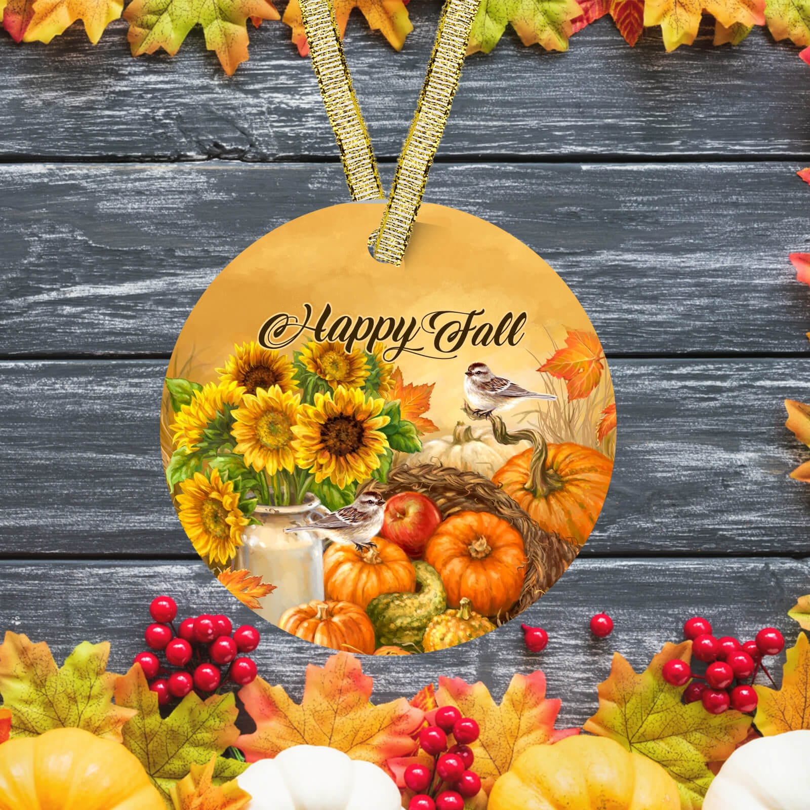 Fall Ornament | CubeBik