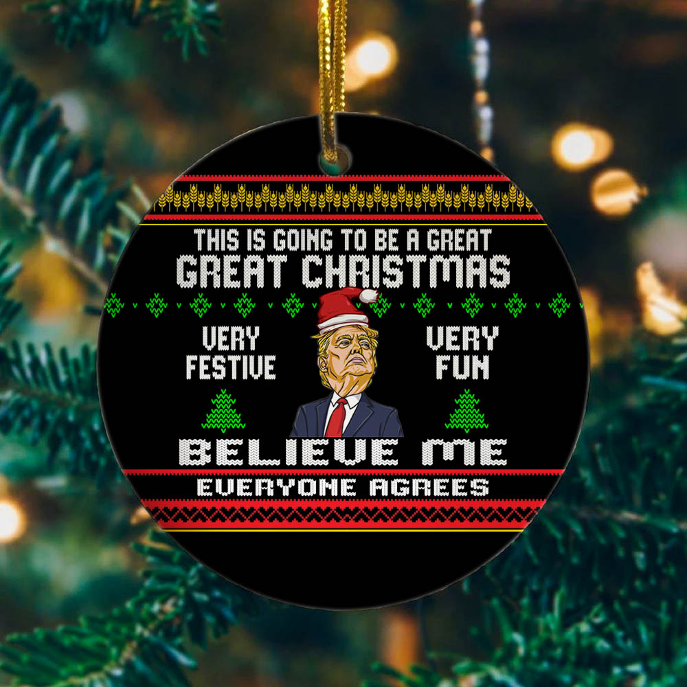 Funny Santa Trump Saying Christmas Gift | This Is Going To Be A Great ...