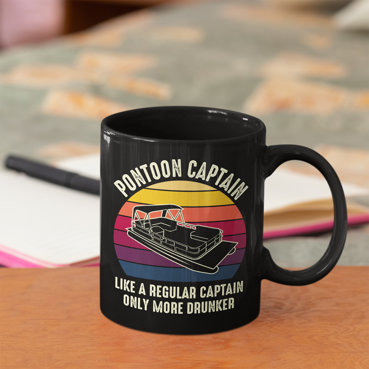 Pontoon Captain Mug | Pontoon Captain Is Like Regular Captain Only More ...