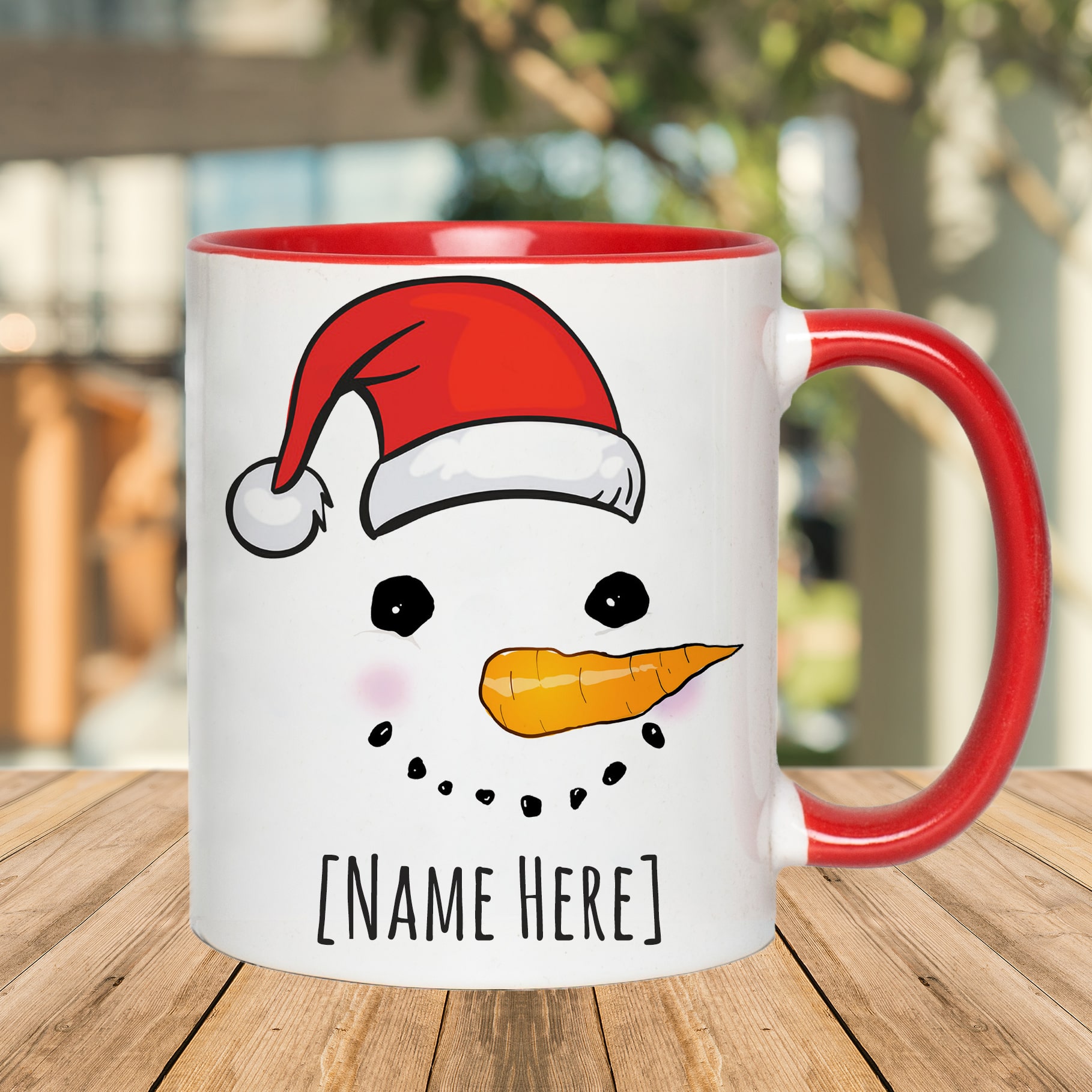 Customized Snowman Christmas Mug | Personalized Snowman Christmas Mug ...