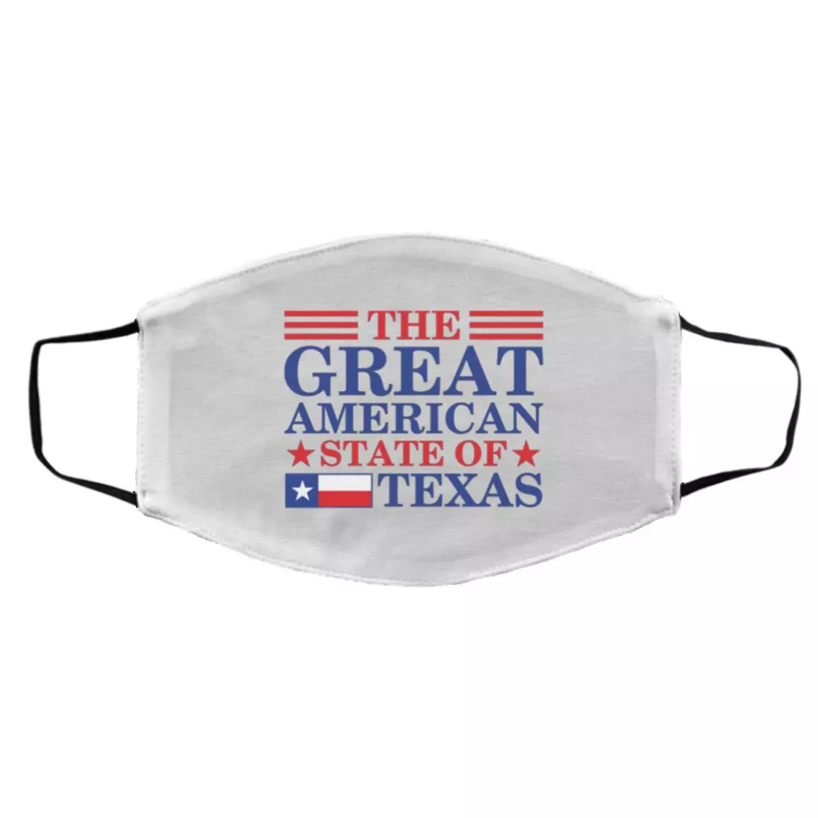 Texas Flag Forever Face Mask | The Great American State of Texas Face ...