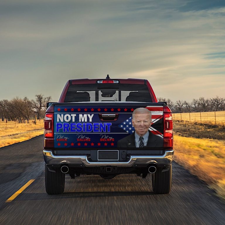 Joe Biden Not My President Truck Tailgate Decal Sticker Wrap - Biden ...