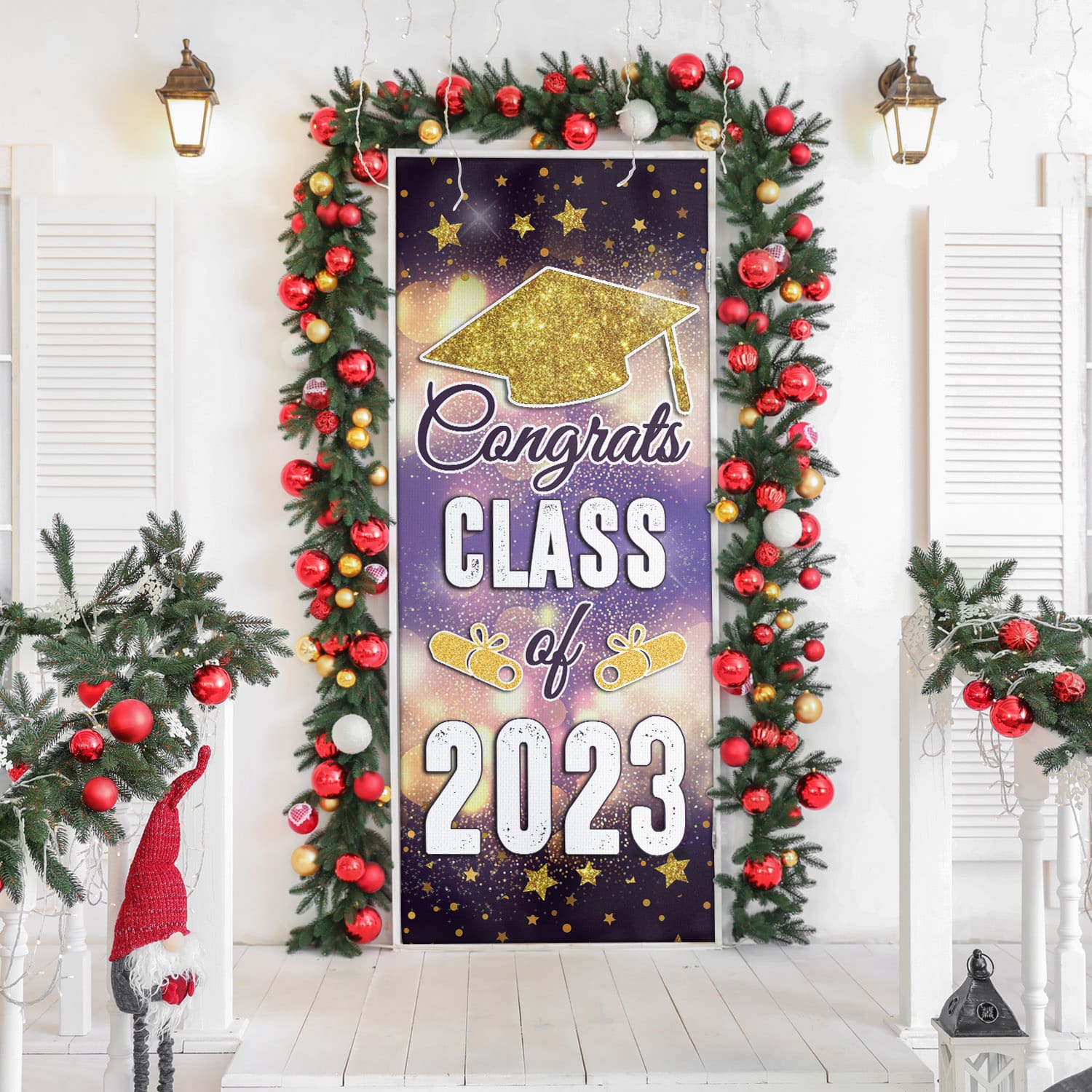 Graduation Gifts Class Of 2023 Door Cover - Graduation 2023 Party ...