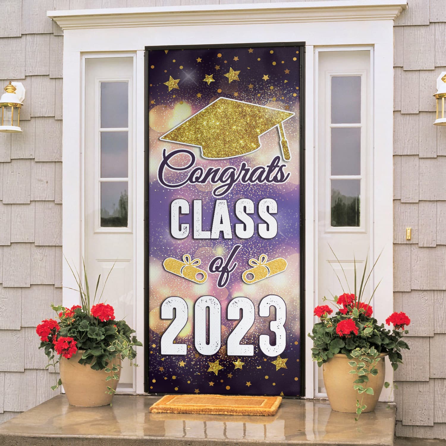 Graduation Gifts Class Of 2023 Door Cover - Graduation 2023 Party ...