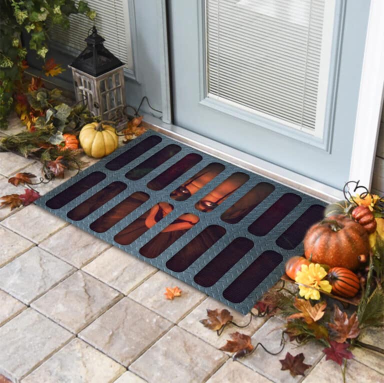 Spirit Halloween Pennywise Doormat - Spooky Clown Welcome Area Rug Door ...