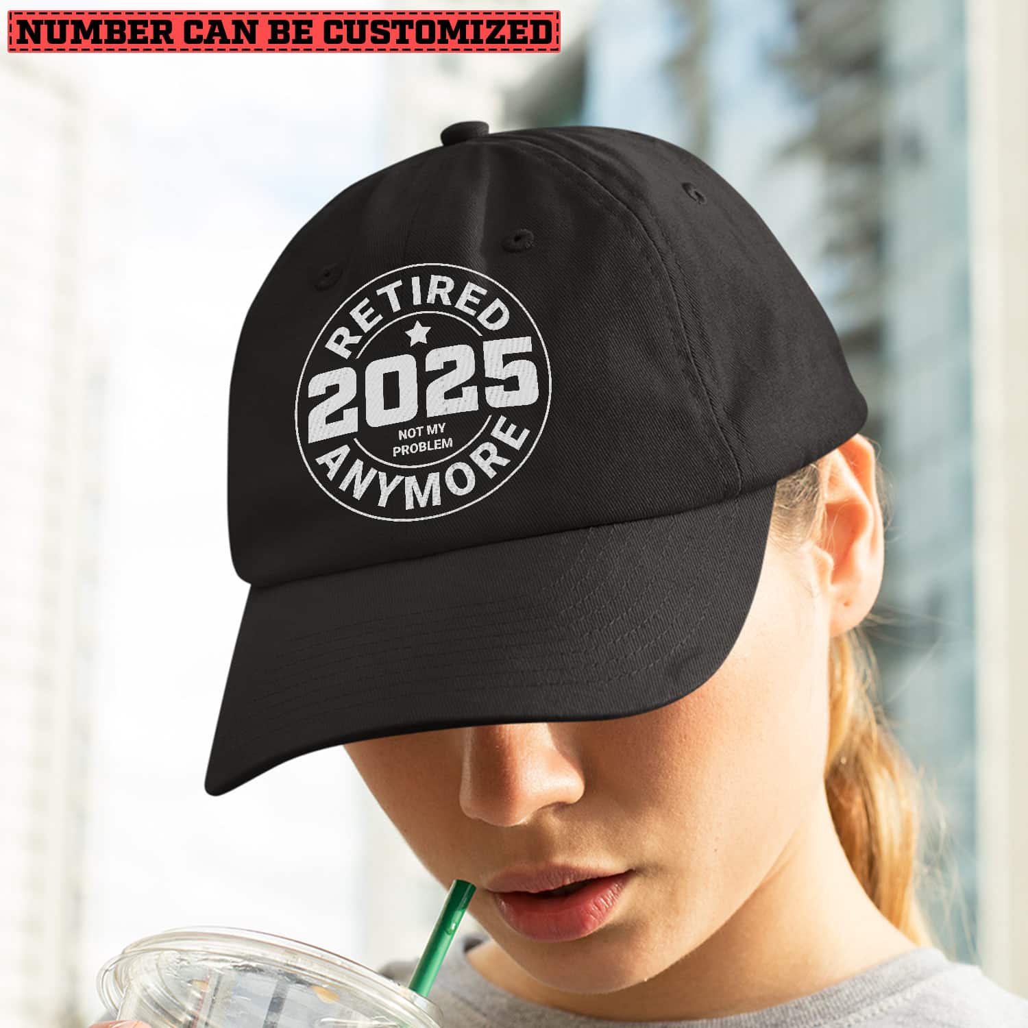 Custom Retired 2023 2024 Not My Problems Anymore Hat for Women Men ...