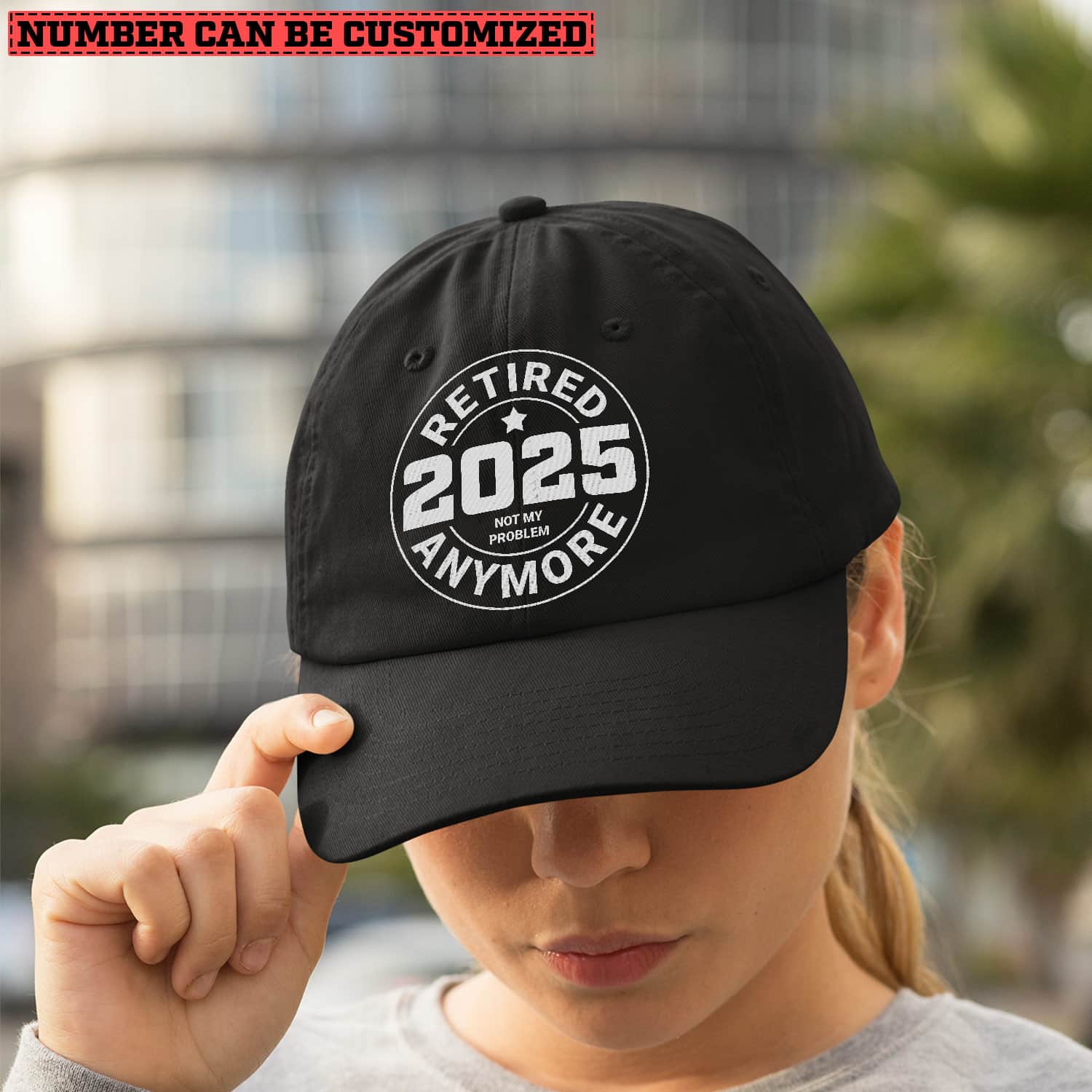 Custom Retired 2023 2024 Not My Problems Anymore Hat for Women Men ...